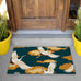 Flying Crane Entrance Door Mat, Japanese Crane Patio Doormat, Anti Skid ...