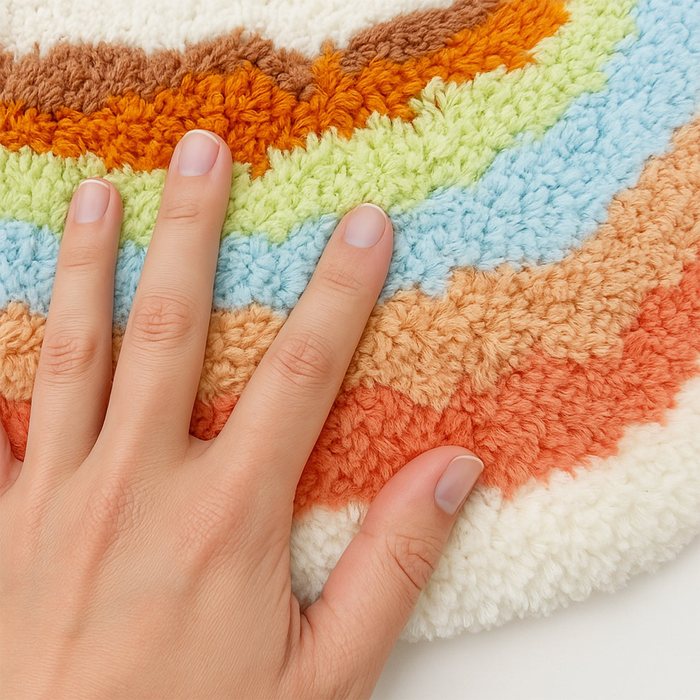 Feblilac Rainbow Runway Bedroom Mat, Cute Ultra Soft Mat – Feblilac® Mat