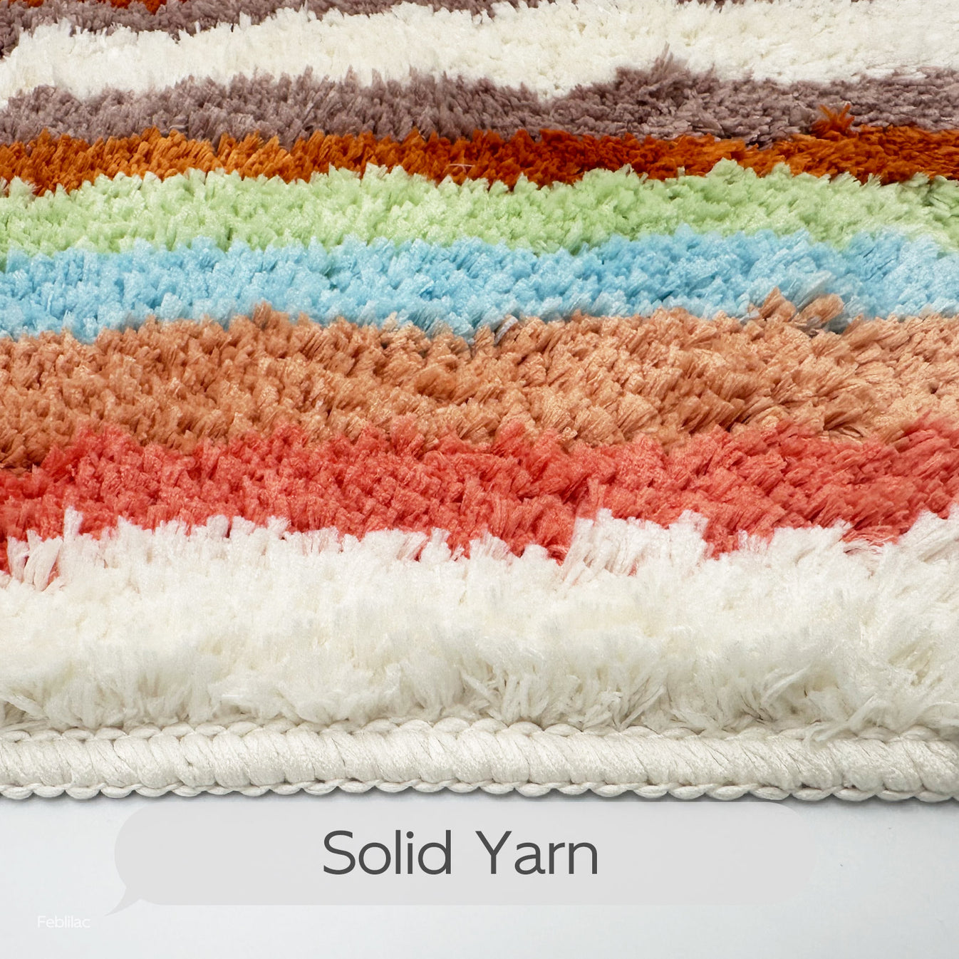 Feblilac Rainbow Runway Bedroom Mat, Cute Ultra Soft Mat – Feblilac® Mat