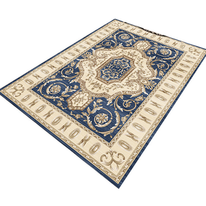 Multicolor Modern Rug Polyster Floral Printed Area Carpet Anti-Slip Ba ...