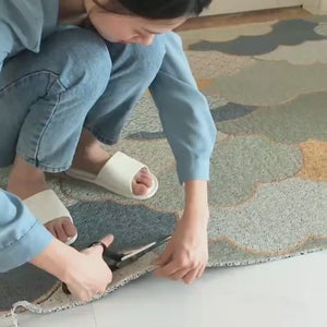 PVC Cutting Welcome Abstract Leaves Mats for Front Door Entrance Door