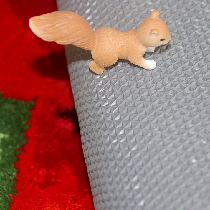 Feblilac Pink Tulip Tufted Bath Mat, Tulip Rug, Tufted Bath Mat, Flower ...