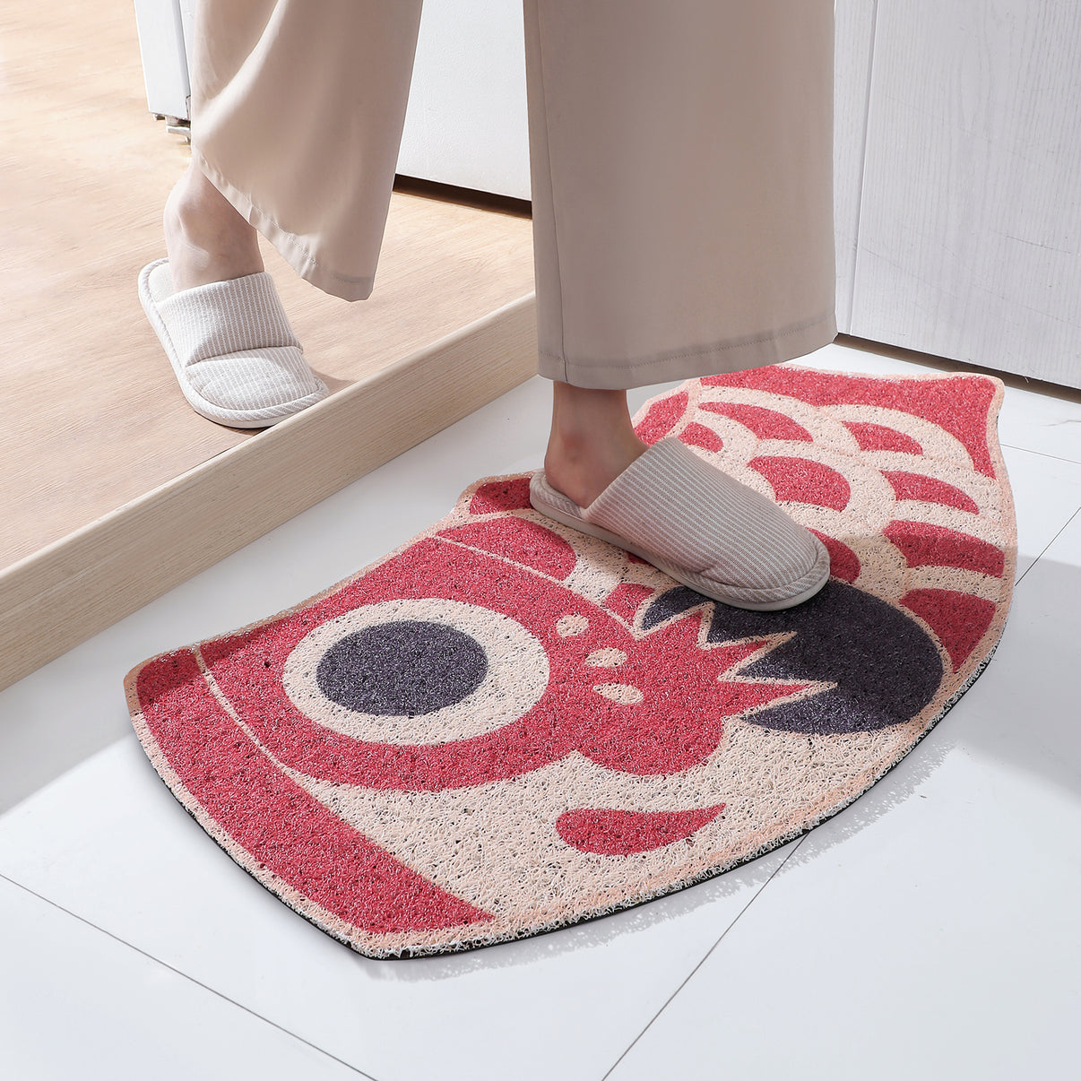 Red and Yellow Koi Fish PVC Entrance Door Mat – Feblilac® Mat