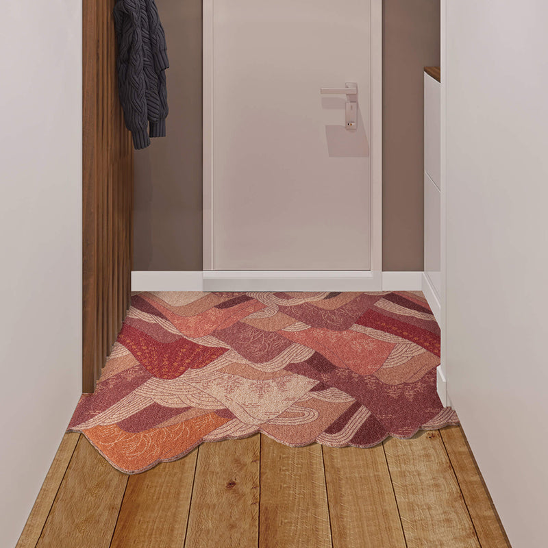 PVC Red Mountains Door Mat Mom‘s Day Gift – Feblilac® Mat