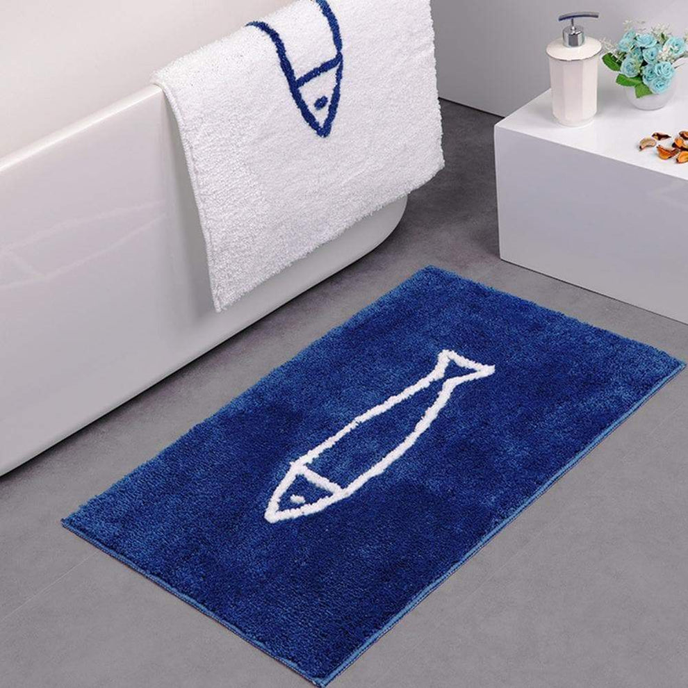 Fish in the Sea Anti-slip Bath Mat – Feblilac® Mat