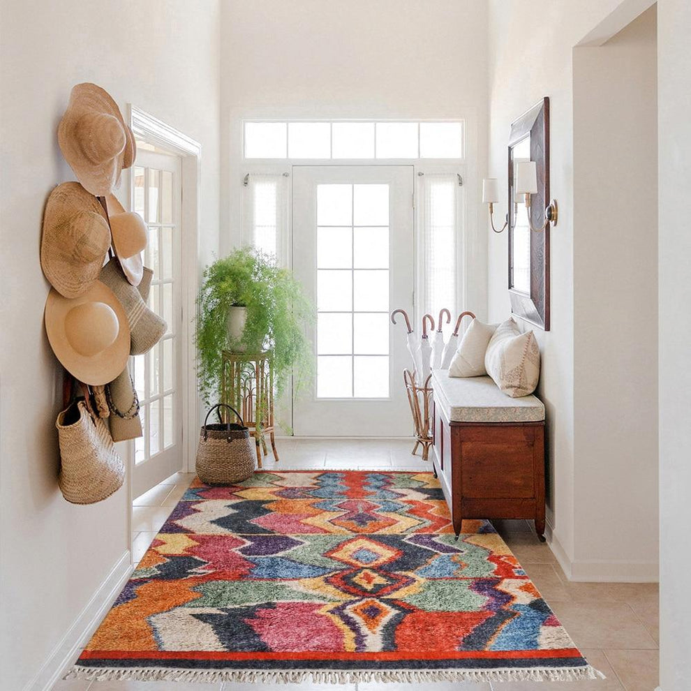 Bohemia Moroccan Style Mat Rug – Feblilac® Mat