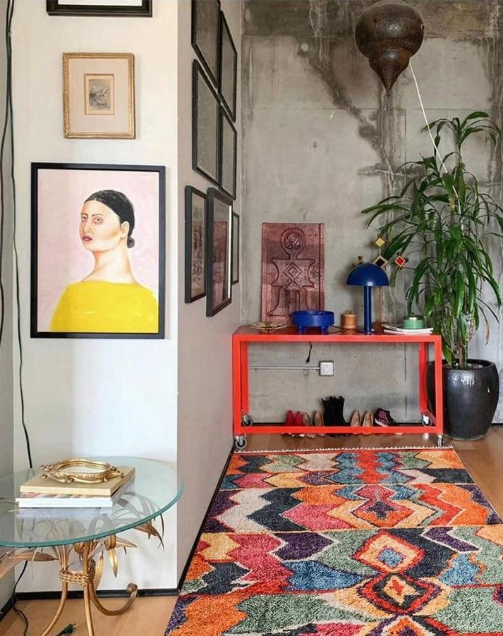 Bohemia Moroccan Style Mat Rug – Feblilac® Mat